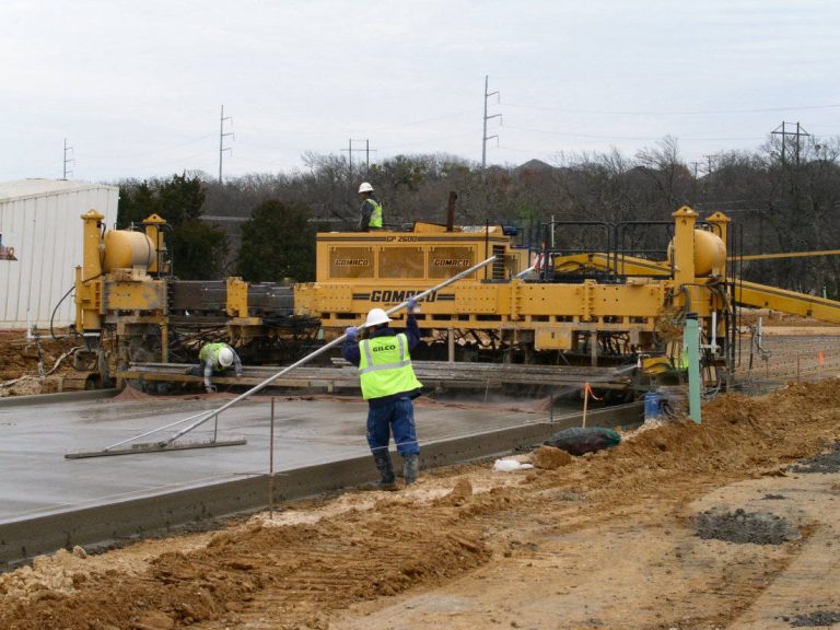 Concrete Street Paving - Gilco Contracting