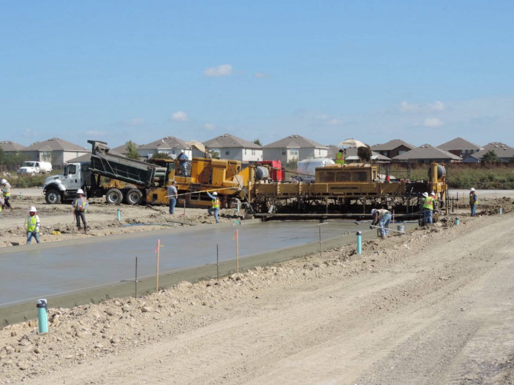 Concrete Street Paving - Gilco Contracting